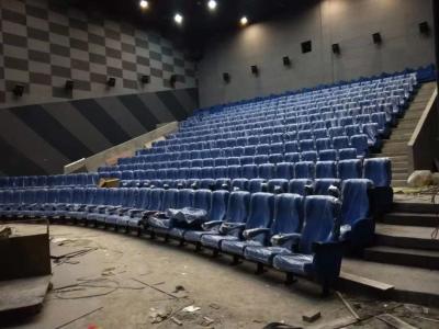 Cina La disposizione dei posti a sedere commerciale del teatro della stanza di media ha personalizzato la progettazione piegata colore in vendita