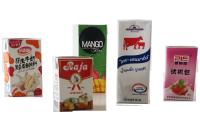 China 125ml Multi-layer Laminating Aseptic Packaging Material For Milk, Aseptic Carton for sale