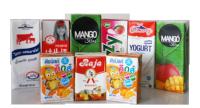 China 125ml Multi-layer Laminating Aseptic Packaging Material For Milk, Aseptic Carton for sale
