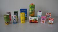 China 125ml Multi-layer Laminating Aseptic Packaging Material For Milk, Aseptic Carton for sale