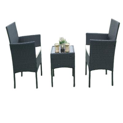 Cina Set di sedie da tavolino in rattan da piscina / spiaggia con telaio in alluminio Ottomano Arredamento interno esterno di alta qualità in vendita