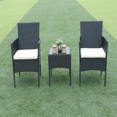 Cina Set di sedie da tavolino in rattan da piscina / spiaggia con telaio in alluminio Ottomano Arredamento interno esterno di alta qualità in vendita