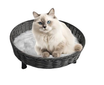 Cina Arredamento per animali da compagnia in rotino artificiale stile Morden Moda Pet Bed Indoor Dog Bed House Impermeabile in vendita