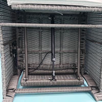 Cina Mobili da giardino per patio regolabili per esterno lettini sedia salotto rotina lettino lettino divano set in vendita