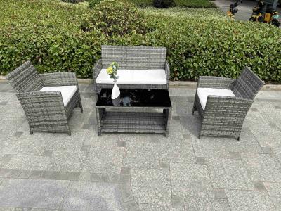Cina Set di mobili da giardino Collezione di mobili da giardino Poltrona di vimini di rotano Supporto personalizzazione uso interno esterno in vendita
