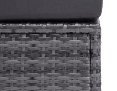 China Outdoor Wicker Rattan Sofa Set Rattan Chair Sectional Cushion Lawn Garden Furniture for sale