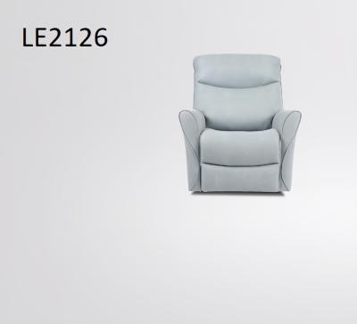 China Oversized Leather Microfiber Fabric Manual Recliner Chair With Rocking Swivel for sale