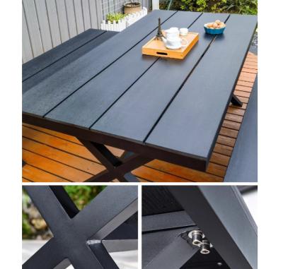 Cina Modern Cafe Shop Garden Sillas impermeabili De Comedor Appoggio per braccio in metallo Sedie in alluminio fuso Mobili per patio interno esterno in vendita