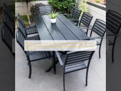 Modern Café Shop Tuin Waterdicht Sillas De Comedor Metalen Armleuningen Gegooide Aluminium Stoelen Indoor Outdoor Patio Meubelen