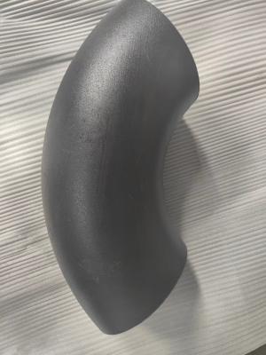 Cina L'estremità standard del gomito di acciaio dolce di Jis ha saldato gli accessori per tubi Q235 di verniciatura nero in vendita