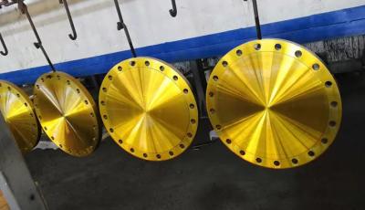 中国 St37.2 Q235 S235jr Ct20 16mnの鋼鉄によって造られるフランジのJis B2220 10kのパン切れの鋼板フランジ 販売のため