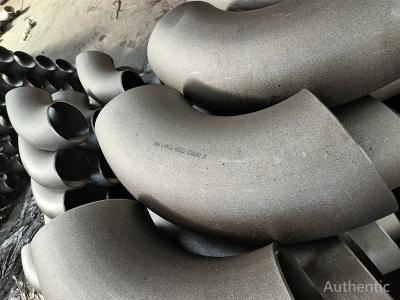 Cina 2D 3D gomito A420 WPL3 EN10253-2 2mm-20mm del tubo d'acciaio da 180 gradi in vendita