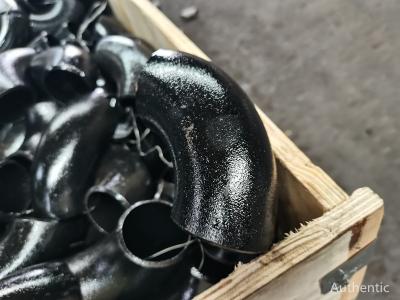 Cina Il giro montaggi di gomito del acciaio al carbonio di angolo di 90 gradi resiste all'alta pressione in vendita