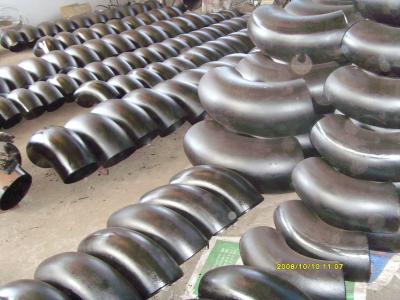 중국 SCH60 SCH100 이음매 없는 관 팔꿈치 45 급 325x8mm A403 WP304 판매용