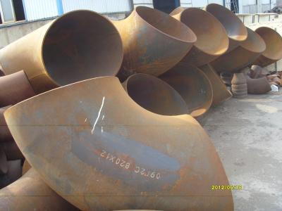 China La soldadura de DN820*12mm codea la pintura 22m m negra de acero suave pulida en venta