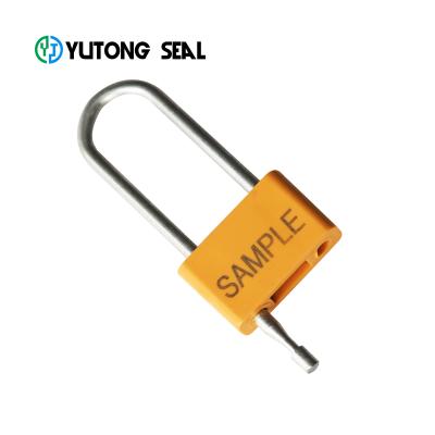China YTPL001 plastic padlock seals, industrial padlock for sale