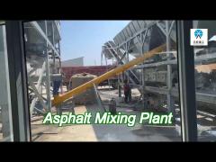 490Kw Mini Asphalt Mixing Plant Road Construction Plant And Equipment