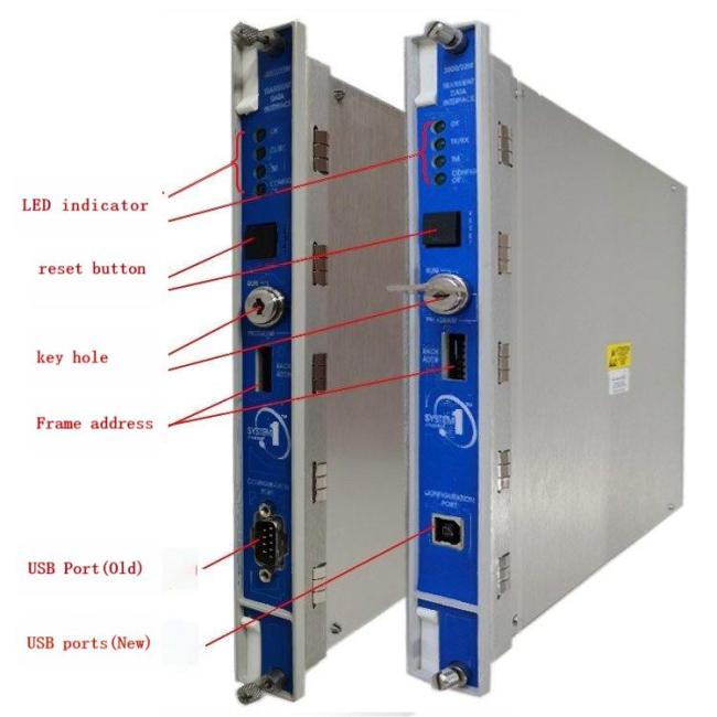 3500/22M Transient Data Interface front view