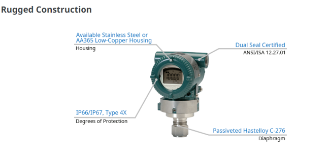Yokogawa EJA530E Pressure Transmitter