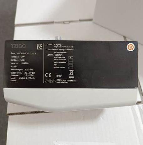 ABB TZIDC Digital Positioner V18345-1010121001