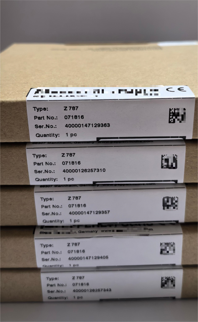 P+F Zener Barrier Z787 front view