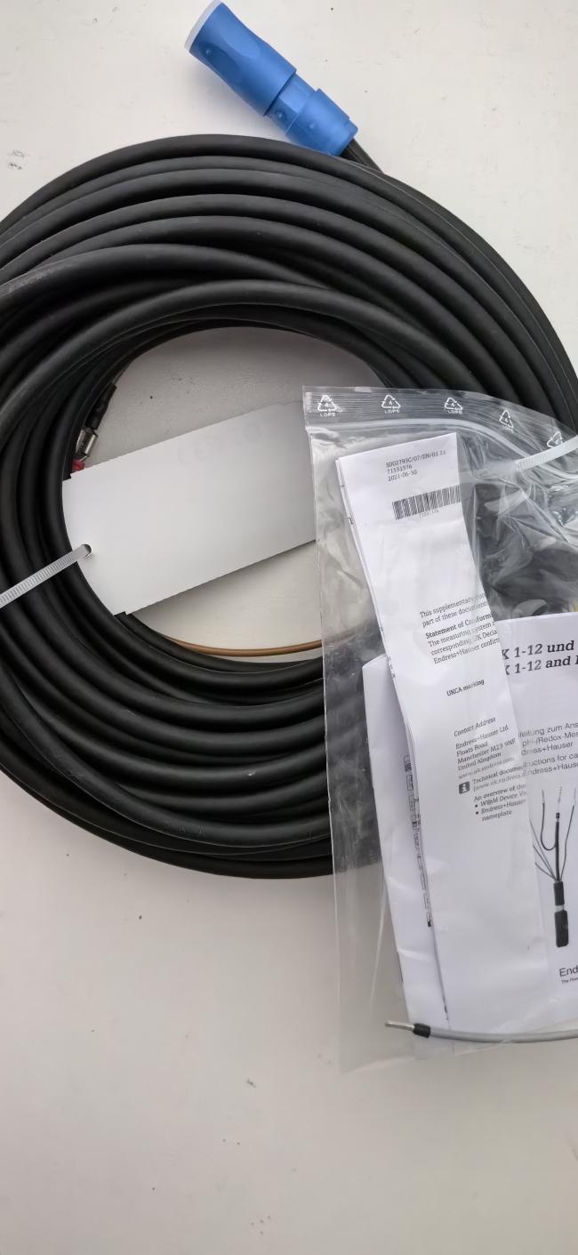 Endress+Hauser CPK9-NEA1A measuring cable installation example