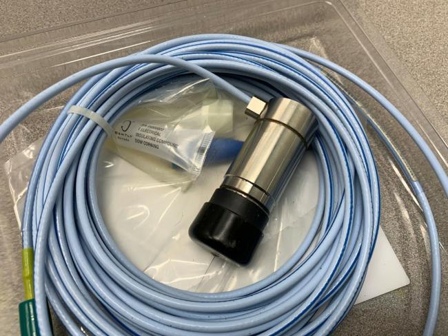 Close-up view of 3300 XL 25 mm Proximity Probe components