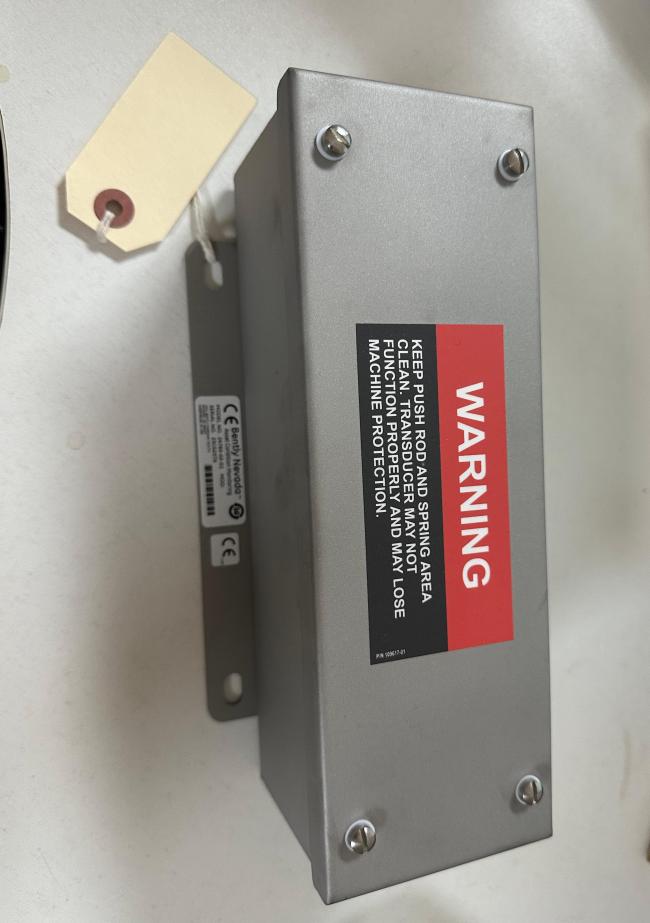 Bently Nevada Case Expansion Transducer System - Front View