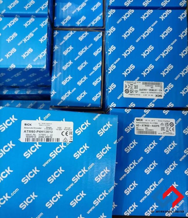 SICK ATM60-P4H13X13 Absolute Encoder - Front View