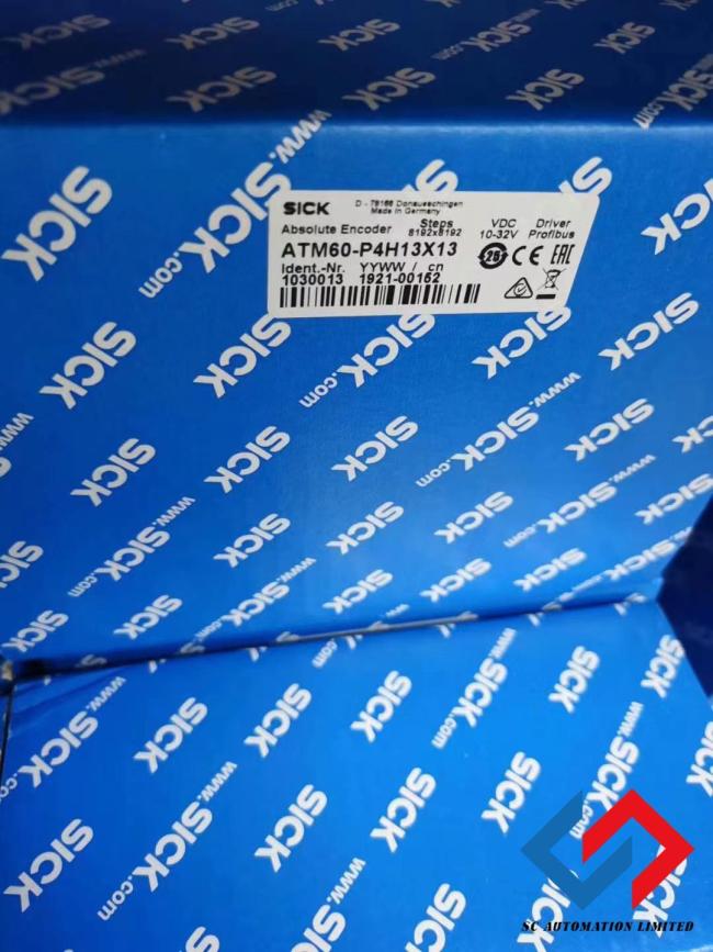 SICK ATM60-P4H13X13 Absolute Encoder - Side View