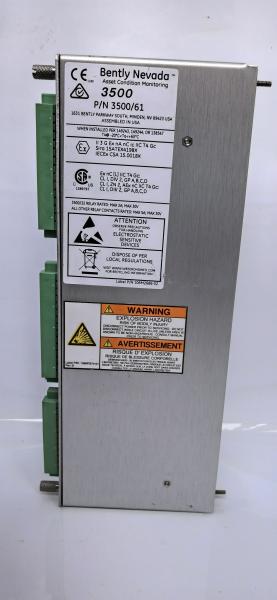 Quality Bently Nevada 3500/61 Temperature Modules With Recorder Outputs 163179-02 for sale