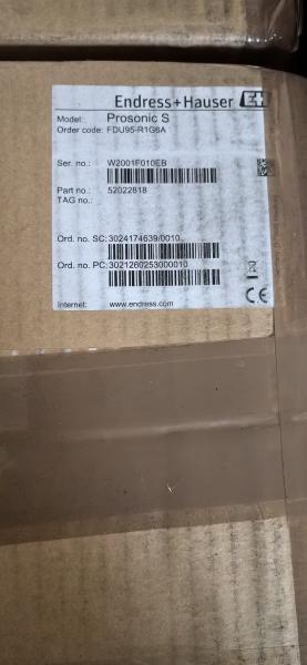 Quality Endress Hauser Prosonic FDU95 Ultrasonic Level Sensor for Bulk Materials for sale