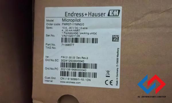 Quality Endress Hauser FMR57 Radar Level Sensor DN200 for Bulk Solids for sale