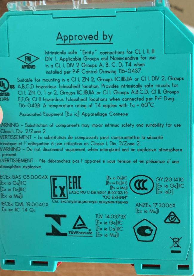 P+F Repeater KFD0-CS-Ex1.50P product image
