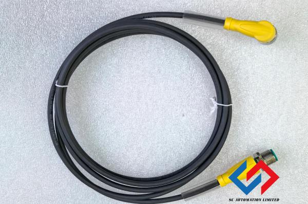 Quality P+F M12 Angled 4-Pin PUR Cable 250V AC/DC for sale