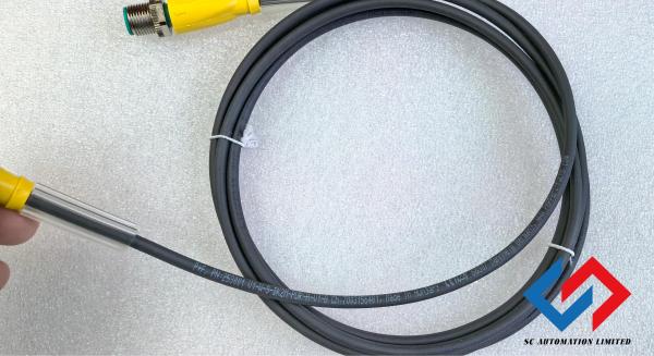 Quality P+F M12 Angled 4-Pin PUR Cable 250V AC/DC for sale