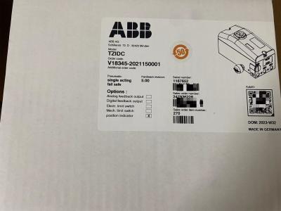 中国 ABB TZIDC デジタルポジショナー V18345-2021150001 (HART通信付き) 販売のため