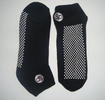China Cotton Anti-slip Pilates and Yoga Socks for sale