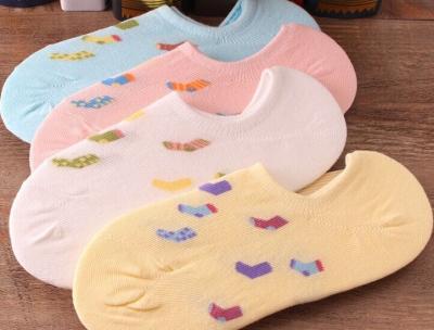 China Cotton No Show Socks for Women for sale