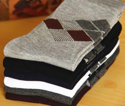 China Mens Bamboo Dress Socks for sale