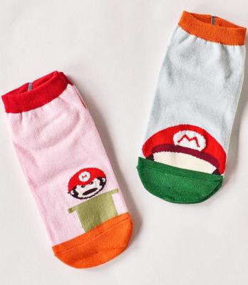 China Mismatched Crew Socks for sale