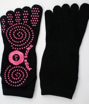 China anti skidding yoga sports socks for sale