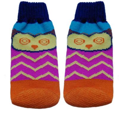 China knitted cotton wine bottle socks for sale