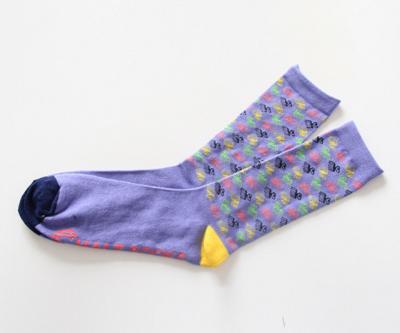 China custom logo dress socks for sale