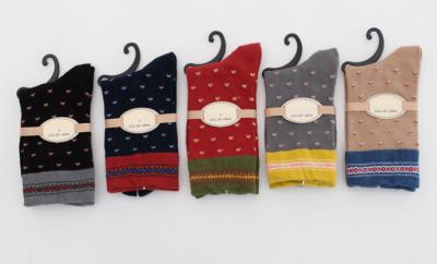 China cotton women's crew socks for sale