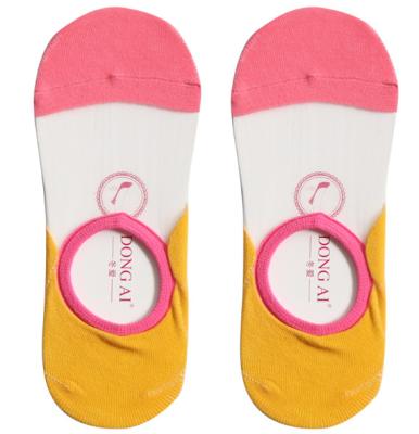 China custom wholesale women cotton sheer invisible socks transparent for sale