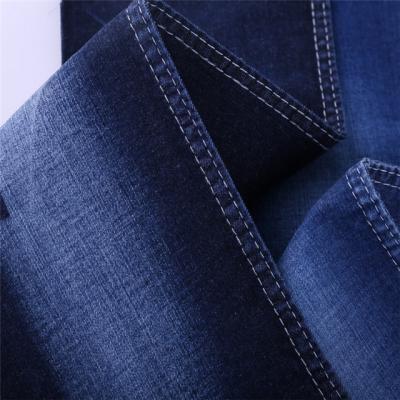 China Boyfriend jeans cloth material, denim fabric,blue color, 7oz weight denim fabric for sale