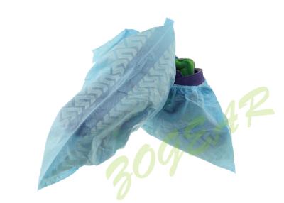 China Non Woven Polypropylene Shoe Cover , Disposable Surgical Shoe Covers factory