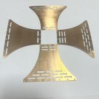 Quality Brass OEM Custom Sheet Metal Parts Complex Shape Stamping Bending Parts for sale