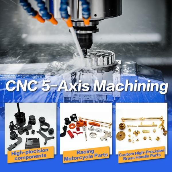 Quality Lighting Component CNC Machining Service CNC Milled Parts 5 Axis Power Coating for sale